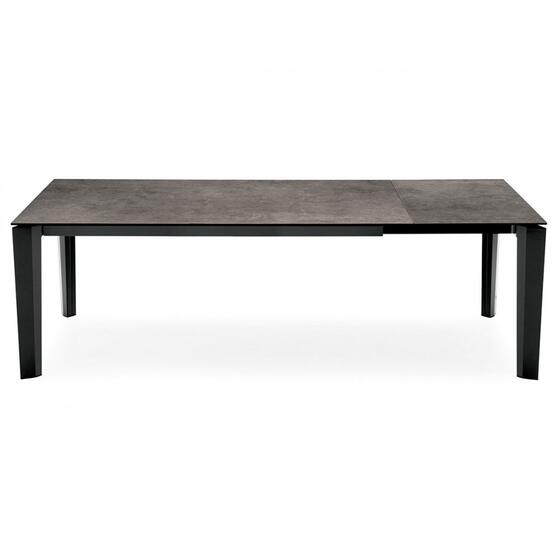 Calligaris delta Table with extendable rectangular top and metal legs ...